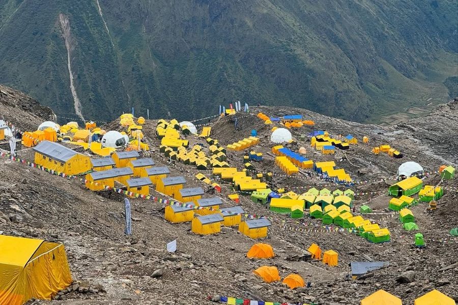 Manaslu Circuit Trek Map